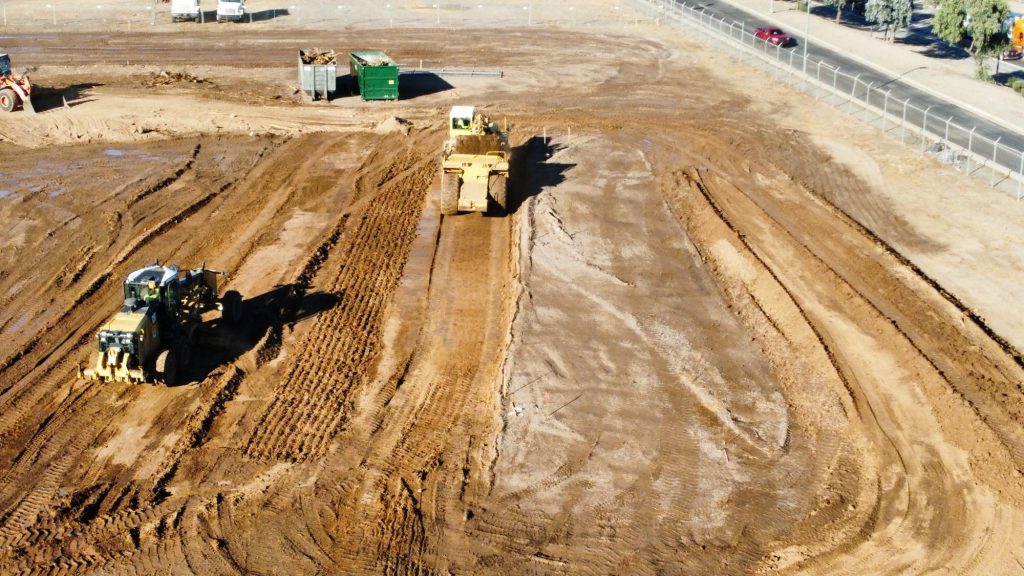 Expert Grading & Excavation in Phoenix - Building a New Urban Park